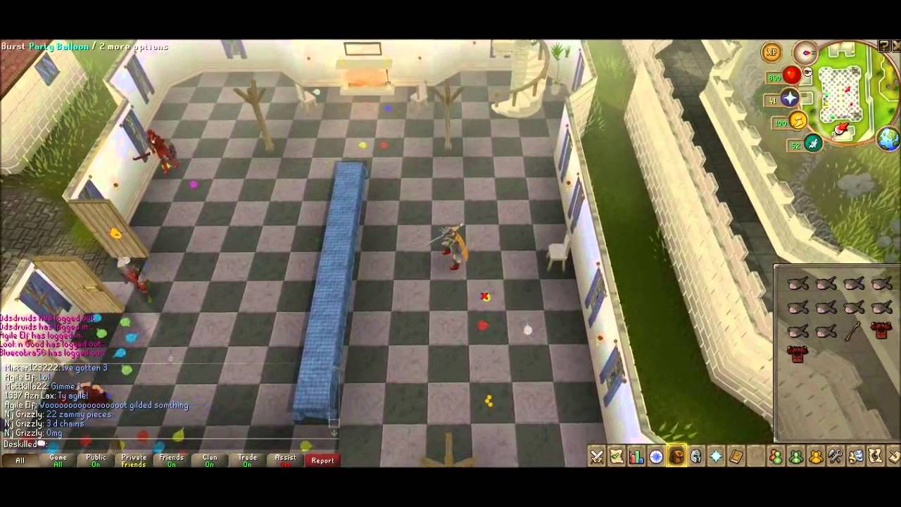 Runescape - D Chain Drop Party - YouTube