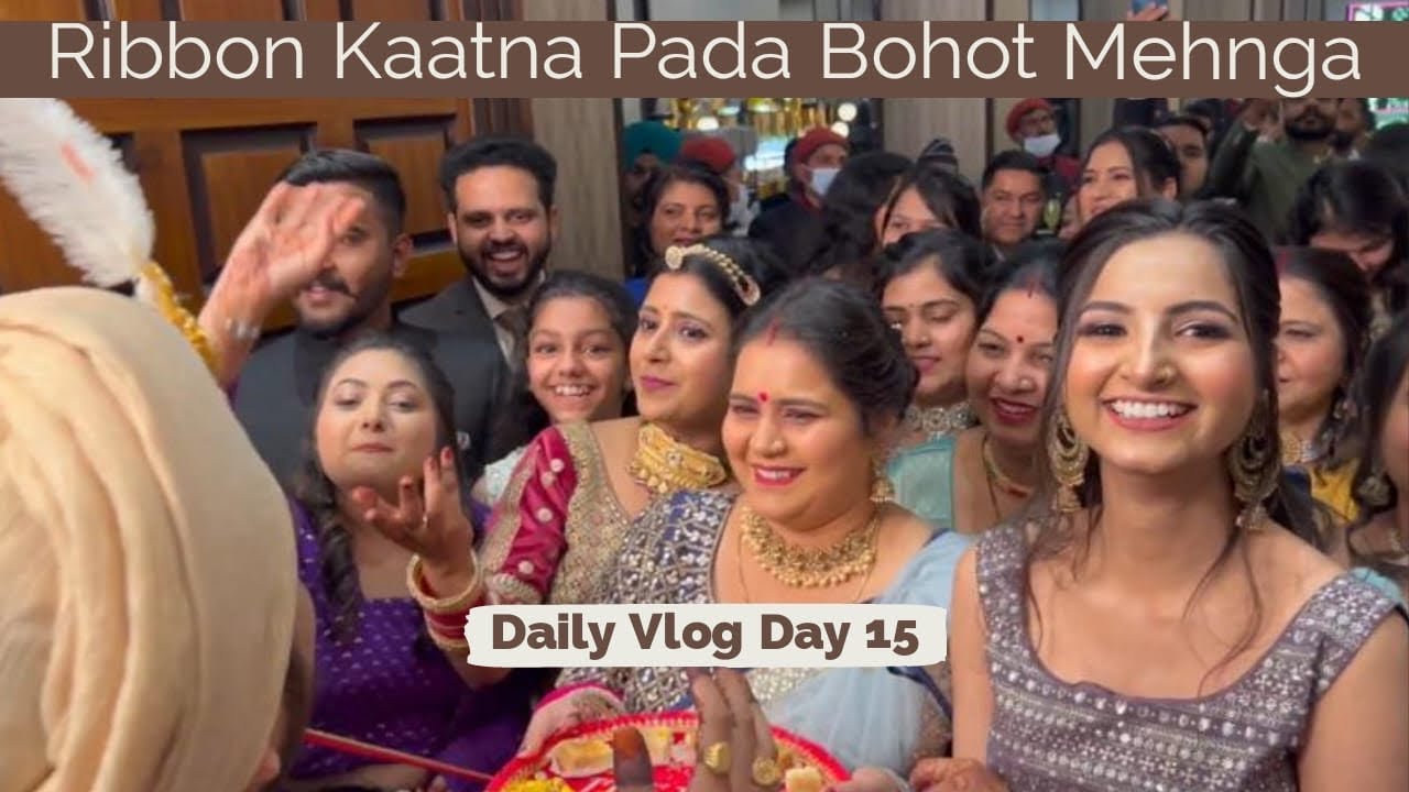 $$ mein dene pade Ribbon Kaatne ke Paise | Day 15 | Daily VLog - YouTube