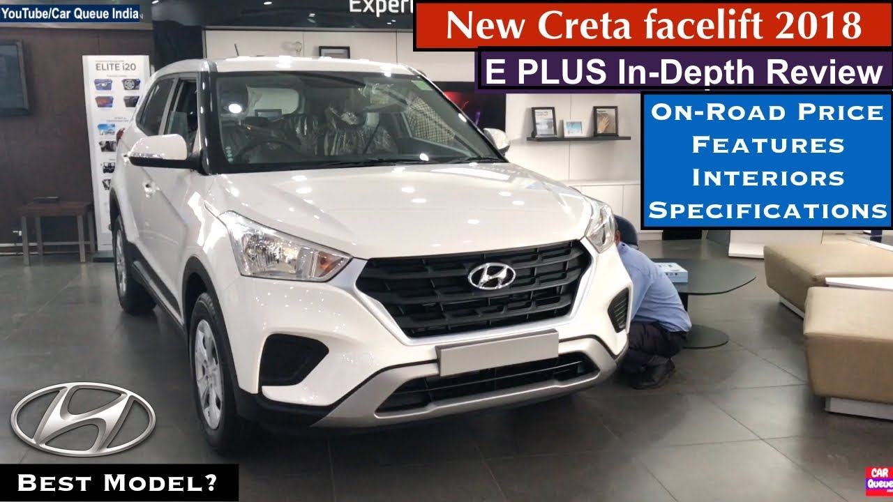 Creta 2018 E Plus Review | New Creta 2018 E Plus Interior,Price | Creta ...