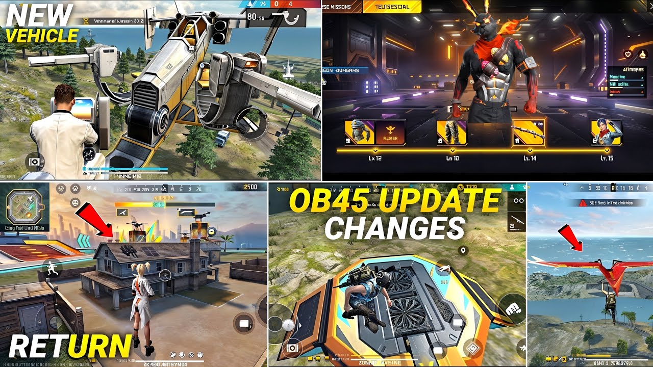 OB45 UPDATE CHANGES l FREE FIRE NEW EVENT l FF NEW EVENT l OB45 UPDATE ...