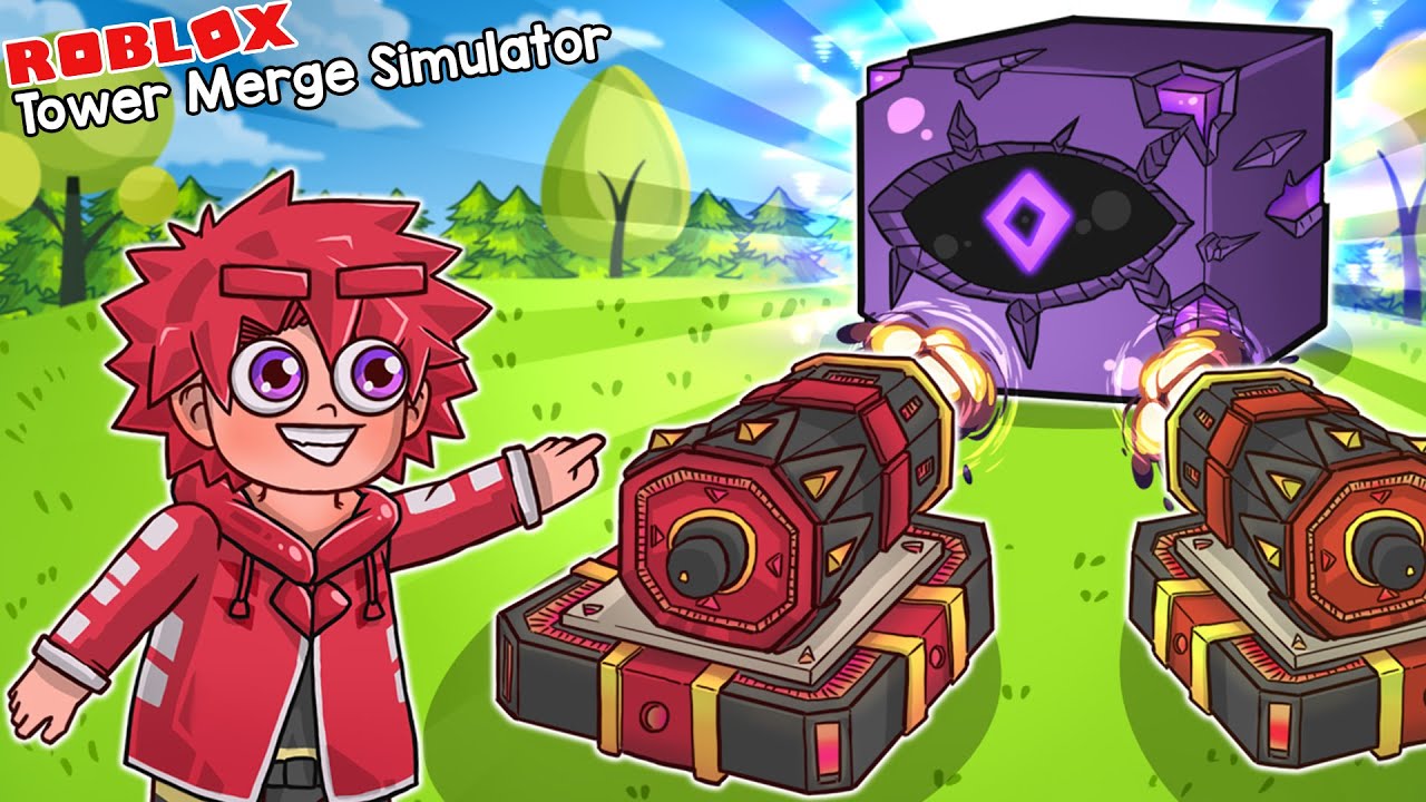 สร้างป้อมปืนใหญ่เพื่อจัดการเหล่าบอสตัวร้าย Tower Merge Simulator ...