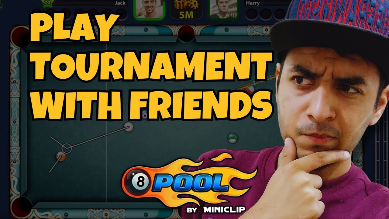 How to Play Tournament in 8 Ball Pool with Friends 2026 - YouTube