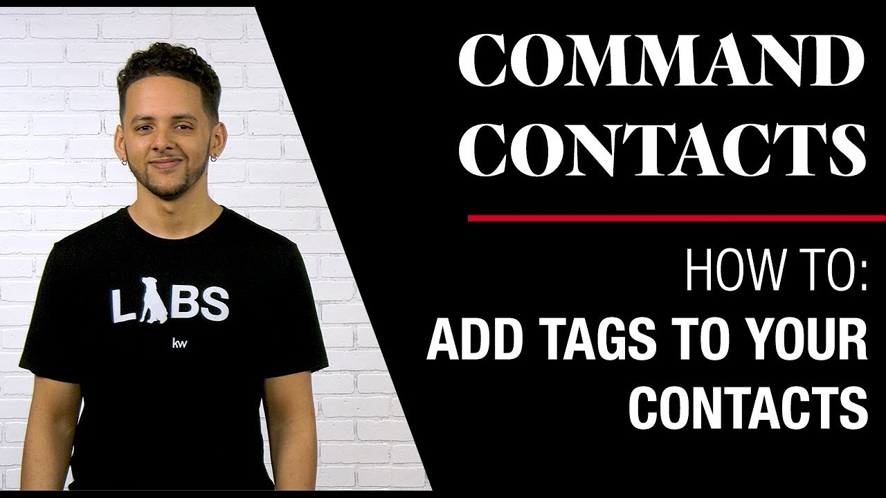 Contacts - How To Add Tags to Your Contacts in Command - YouTube