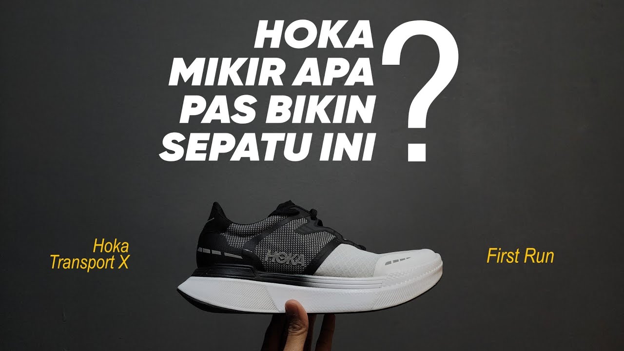 Hoka Transport X (First Run) - Sepatu Casual Yang Ada Carbon Platenya ...