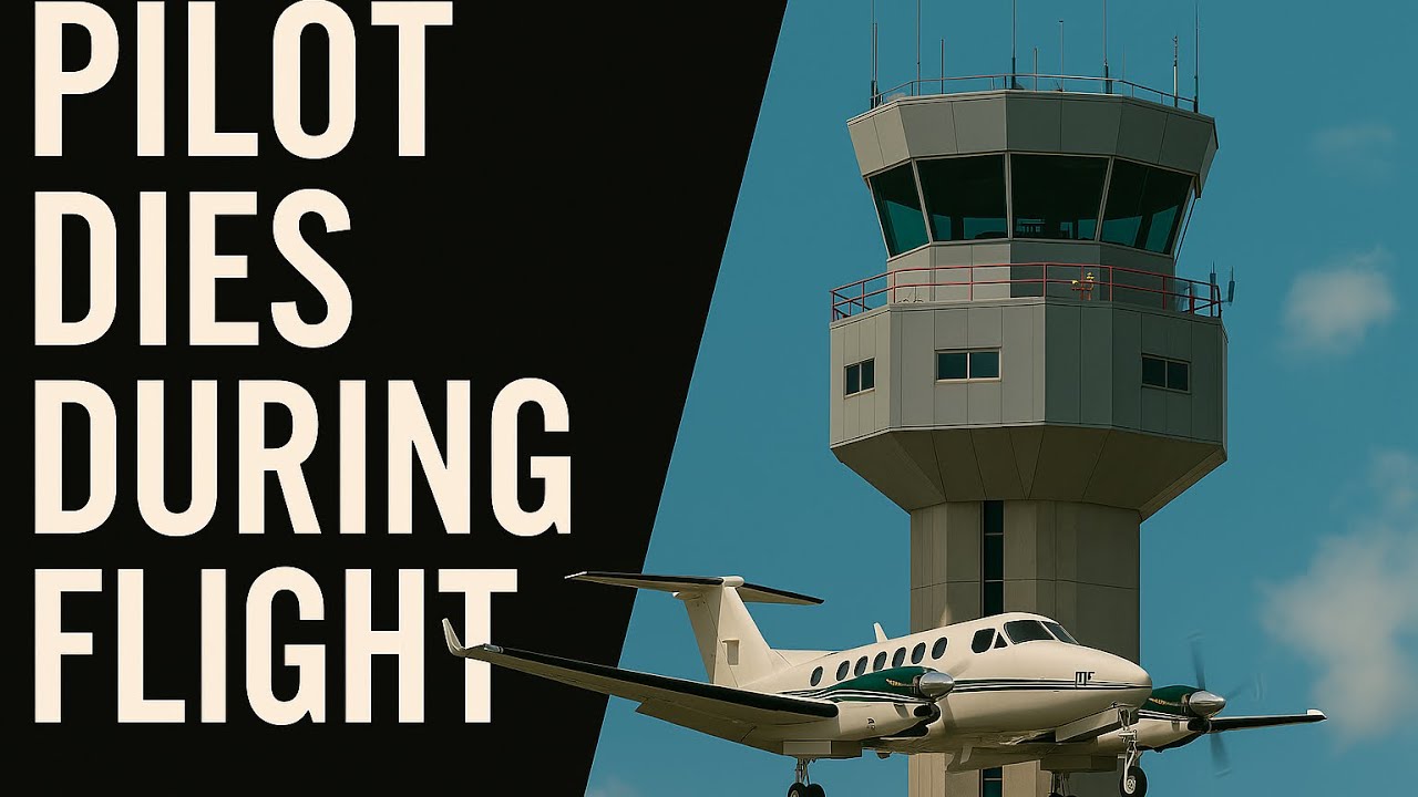 Pilot Dies Mid-Flight. Passenger Steps Up to Save His Family - YouTube