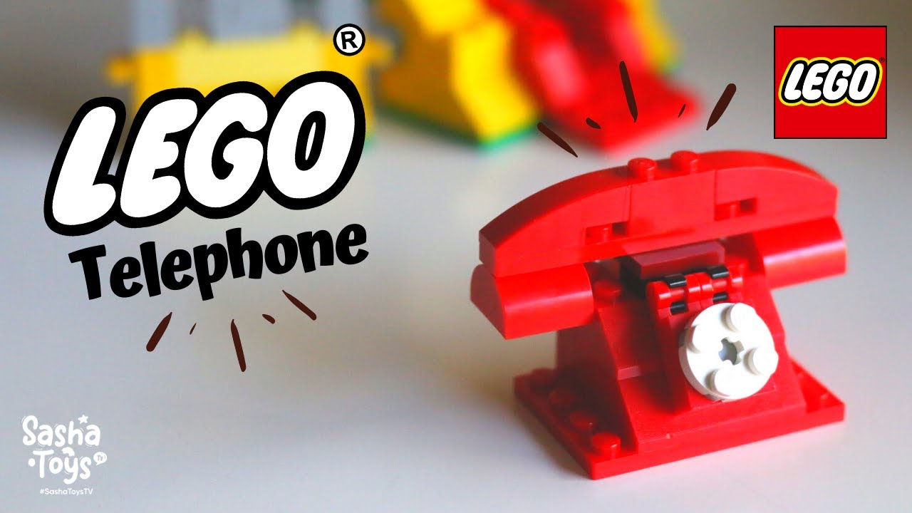 Build a Simple LEGO Classic Telephone (LEGO® Classic 10717) - Kids DIY ...
