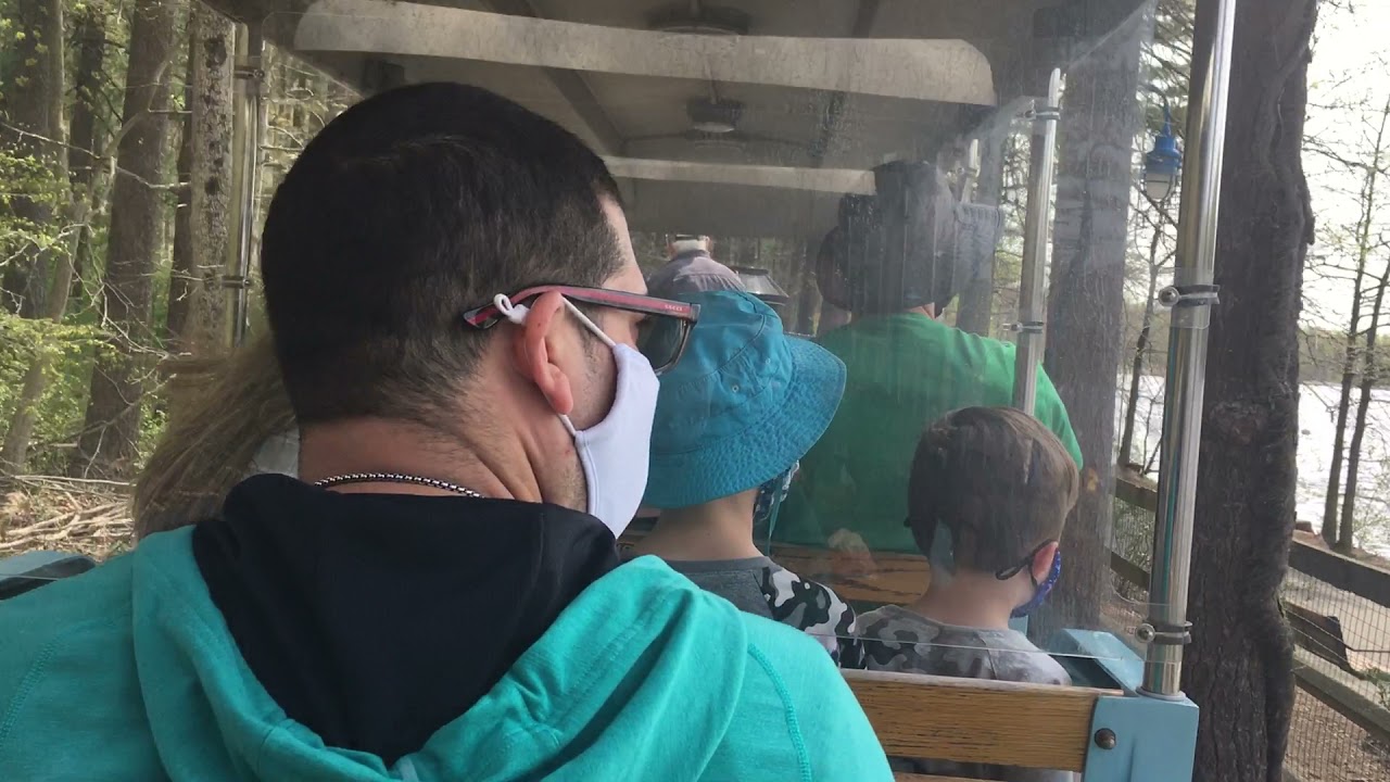 Turtle Back Zoo Train ride - YouTube