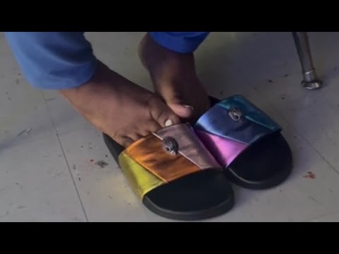 candid ebony feet white toes preview 