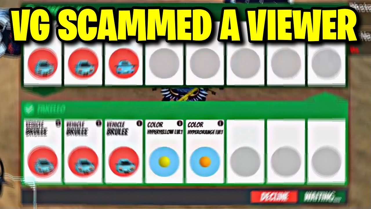 @HelloItsVG Scammed a Viewer - YouTube