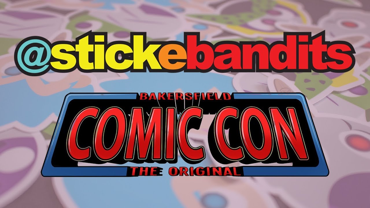 stickebandits x zomberic_art @ Bakersfield Comic Con 2017 - YouTube