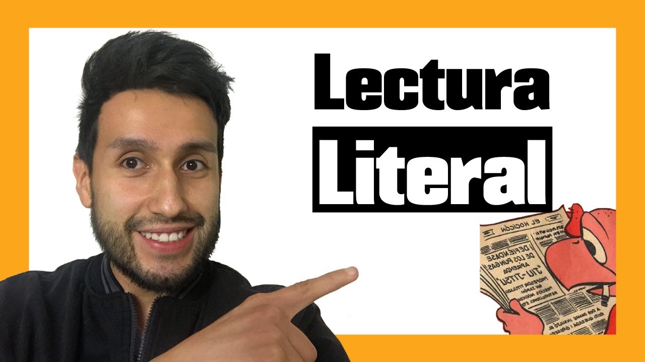 👍 Nivel de Lectura Literal Qué es + Ejemplos - YouTube