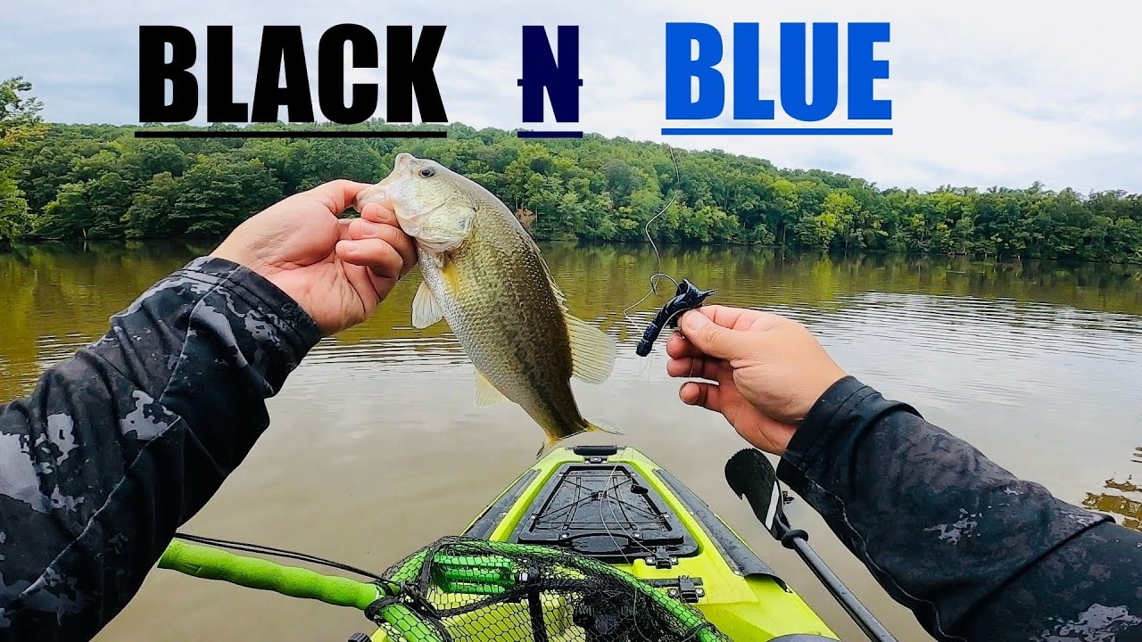 Black and Blue LURES saves the Day. Tuckertown Reservoir, NC - YouTube