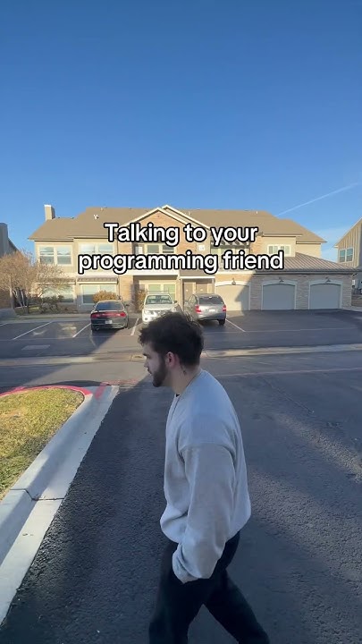 When You Talk to a Programmer - YouTube