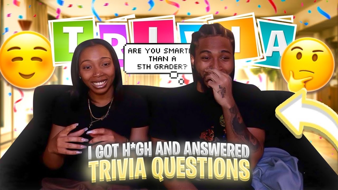 I Got HIGH And ANSWERED Trivia Questions - YouTube