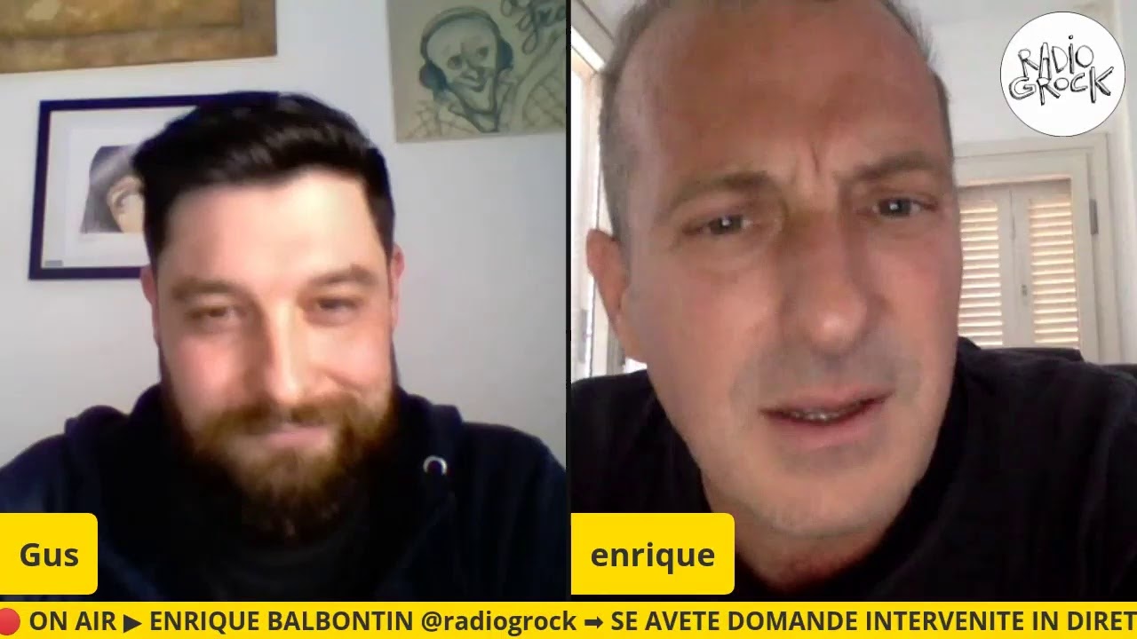 RADIO GROCK w/ ENRIQUE BALBONTIN - YouTube