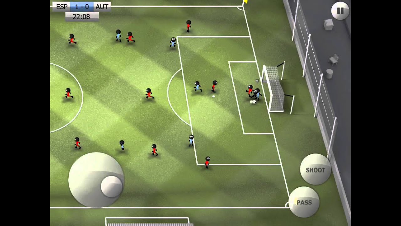 [Stickman Soccer] Gooooool Raro - YouTube