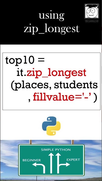 Ziplongest Iterators Simple Python Tutorials Shorts Youtube