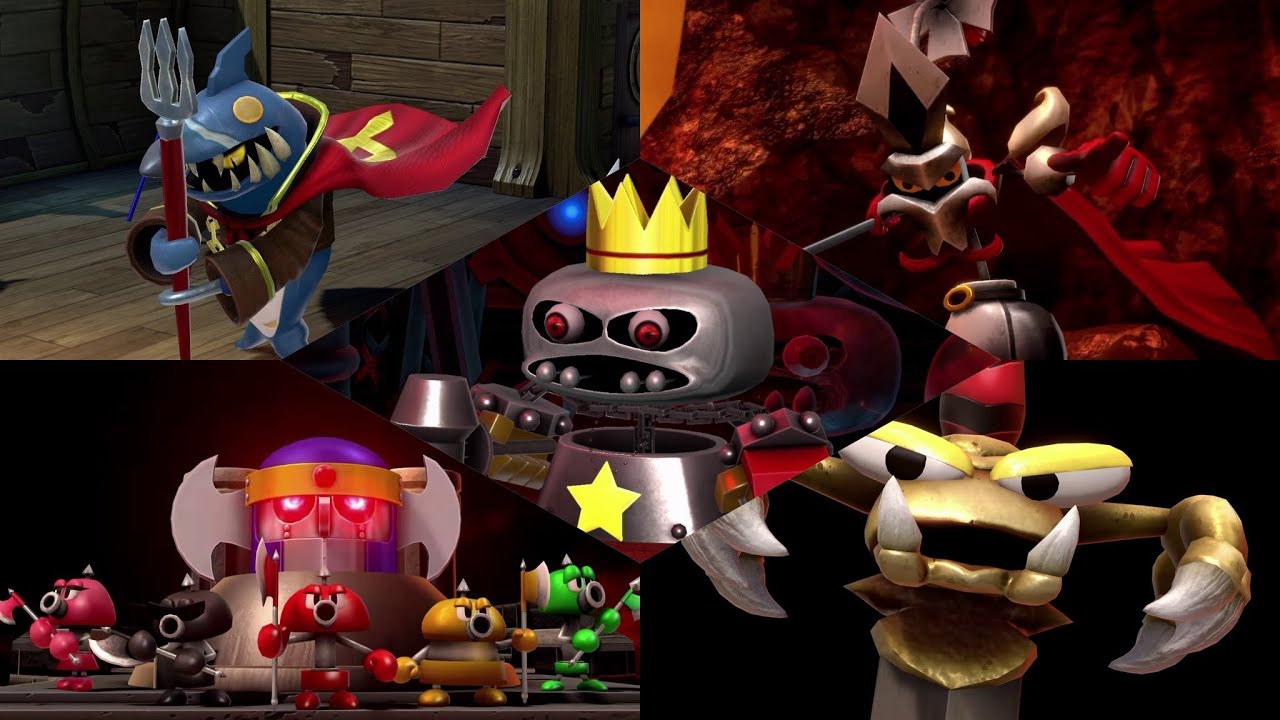 Super Mario RPG - All Boss Battles & Ending/Credits - YouTube