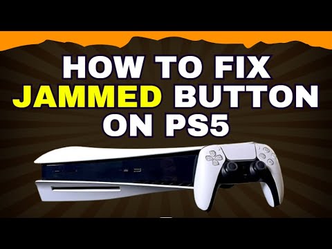 How to Fix Jammed Button on PS5 - YouTube