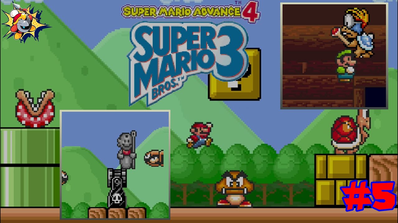 Super Mario Advance 4: Super Mario Bros. 3 05 - "WHOA-HO, BIG!" (World 4) - YouTube