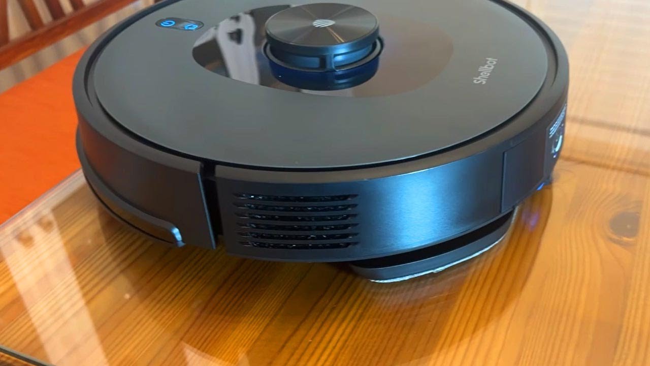 LiDAR Robot Vacuum and Mop Combo, Shellbot SL60 Robotic Vacuum Cleaner ...