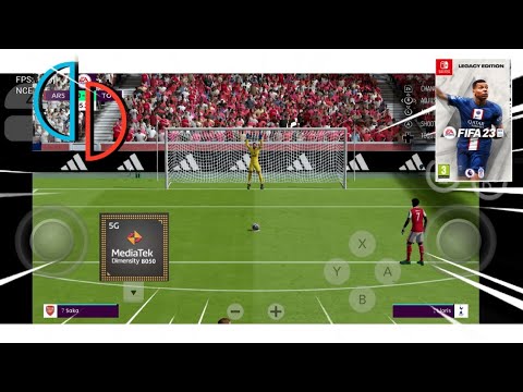 fifa 23 legacy edition - yuzu emulator v193 Dimensity 8050 - YouTube
