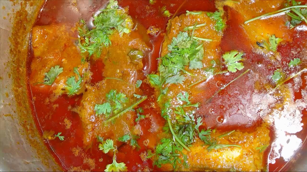 Goa Fish Curry Goan Fish Curry - गोवा मीन सब्जी - గోవా చేపల కూర - YouTube