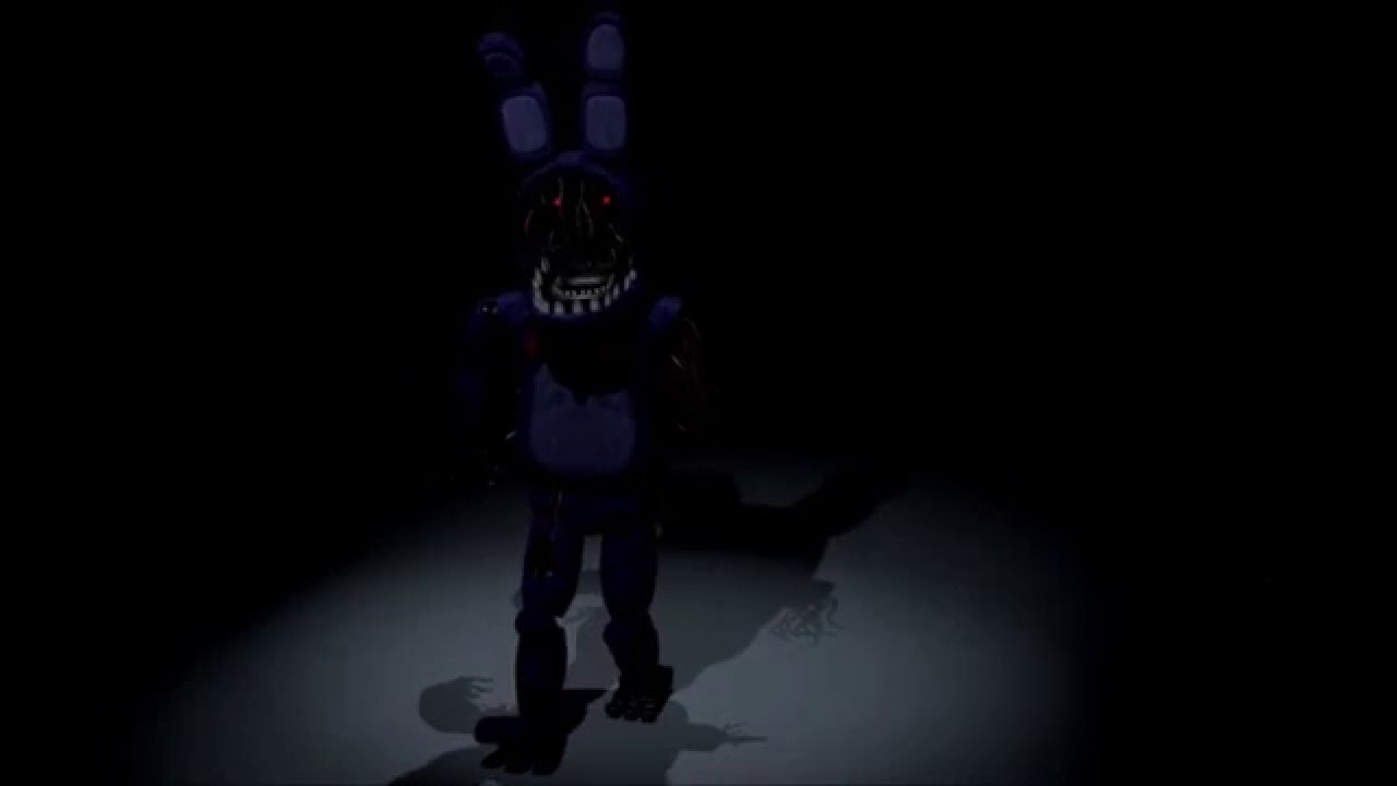 Withered Bonnie walk cycle - YouTube