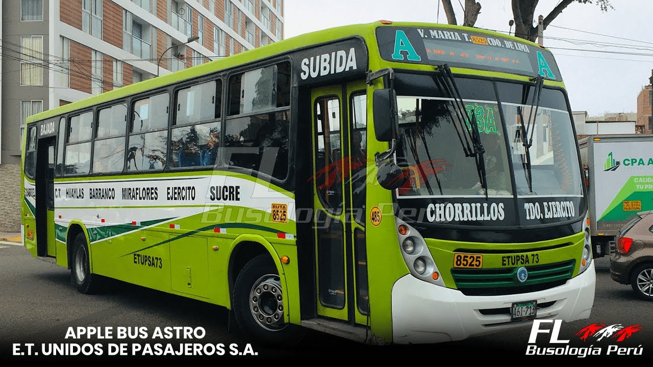 Apple Bus Astro Iveco CC170E22|ETUPSA 73 [RUTA 8525] - YouTube