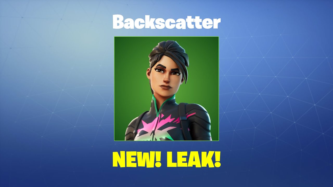 Backscatter | Leak | Fortnite Outfit/Skin - YouTube