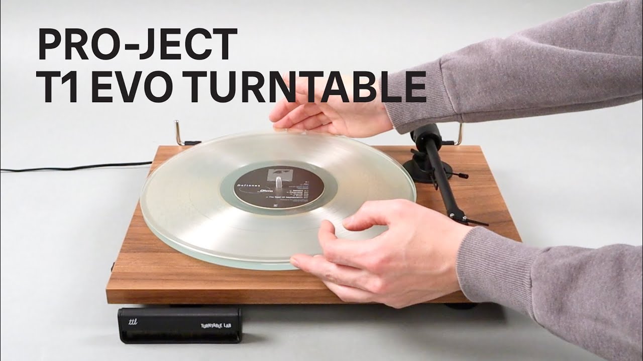 Pro-Ject T1 Evo Turntable Overview / Review by Turntable Lab - YouTube
