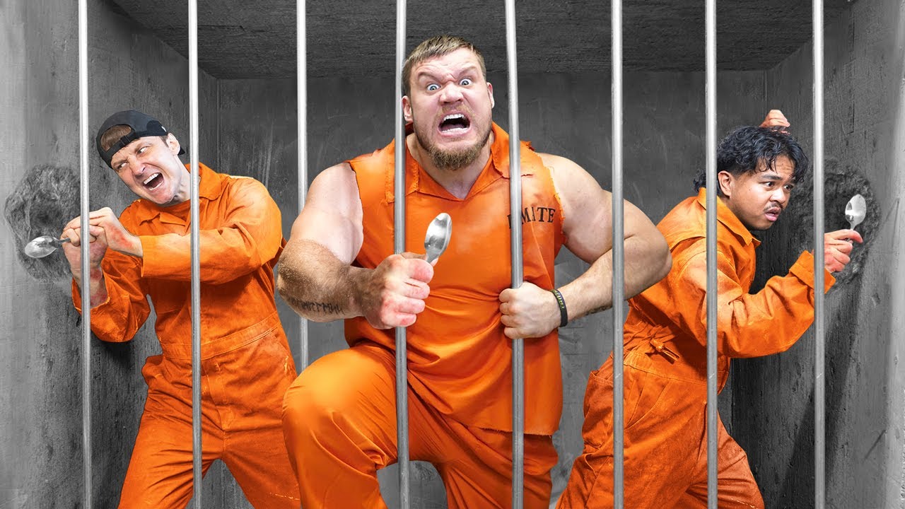 Race To Escape Prison Using Only A Spoon - YouTube