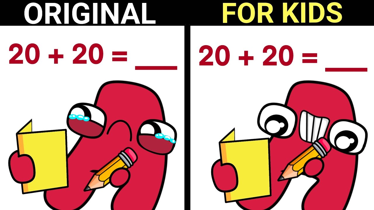 Help A from Math Problem! | Alphabet Lore x Number Lore (TOP BEST ...