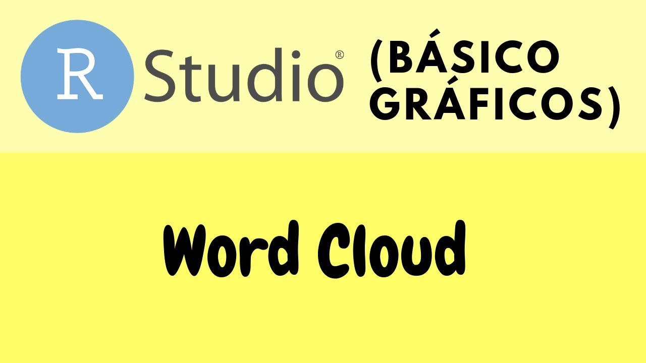R Gráficos - Word Cloud - YouTube