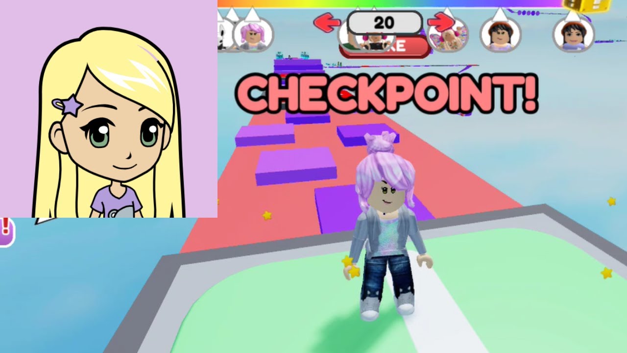 Parkour Roxo (Roblox - Purple Obby) - YouTube