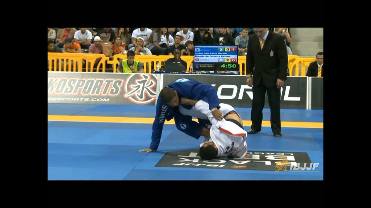 2013 World Jiu-Jitsu Championship - Braulio Estima vs. Andre Galvao [HD ...