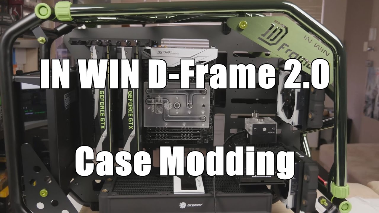 In Win D-Frame 2.0 - Case Modding Progress - YouTube