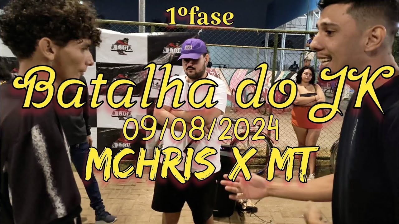 Mchris x MT | Batalha do JK [1°fase] 09/08/2024 - YouTube