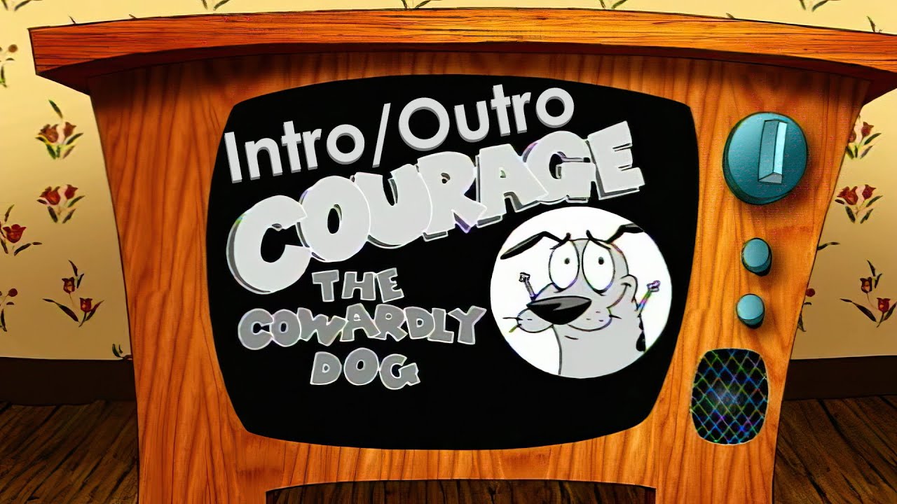 Courage The Cowardly Dog - Intro/Outro (A.I Upscaled HD) - YouTube