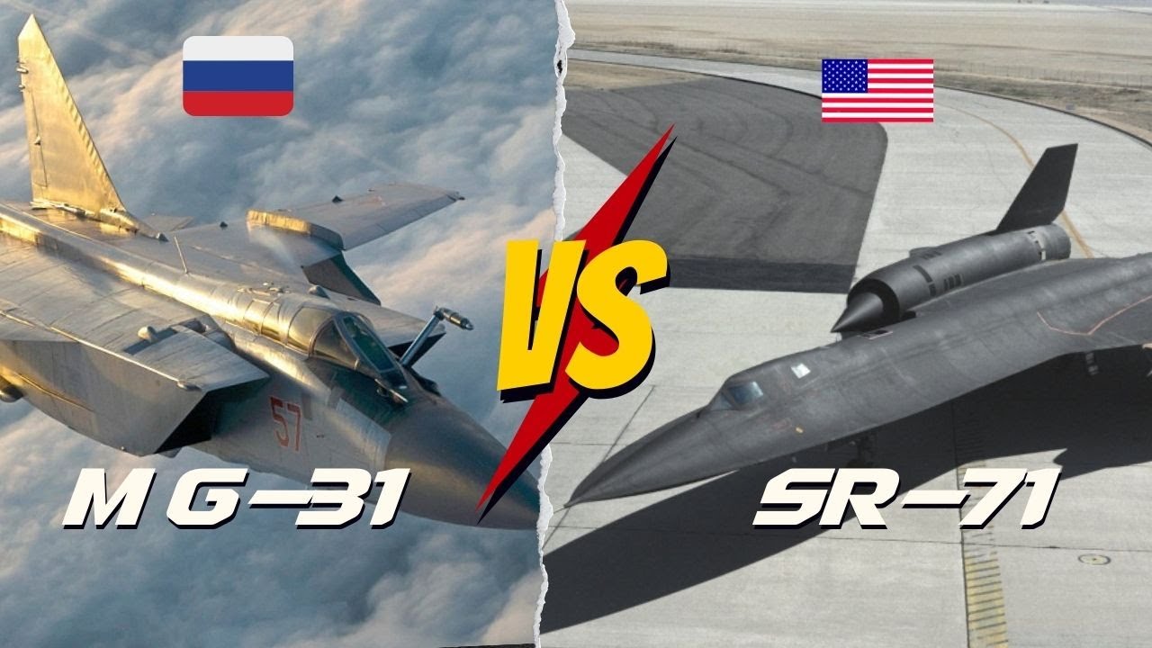 The Epic Encounter Between MiG-31 and SR-71 #dogfight #sr71blackbird # ...