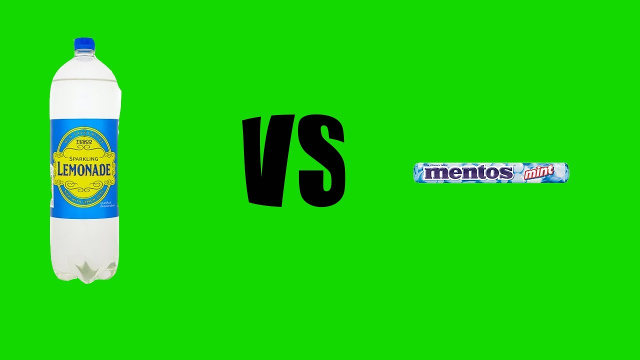 lemonade and mentos experiment - YouTube