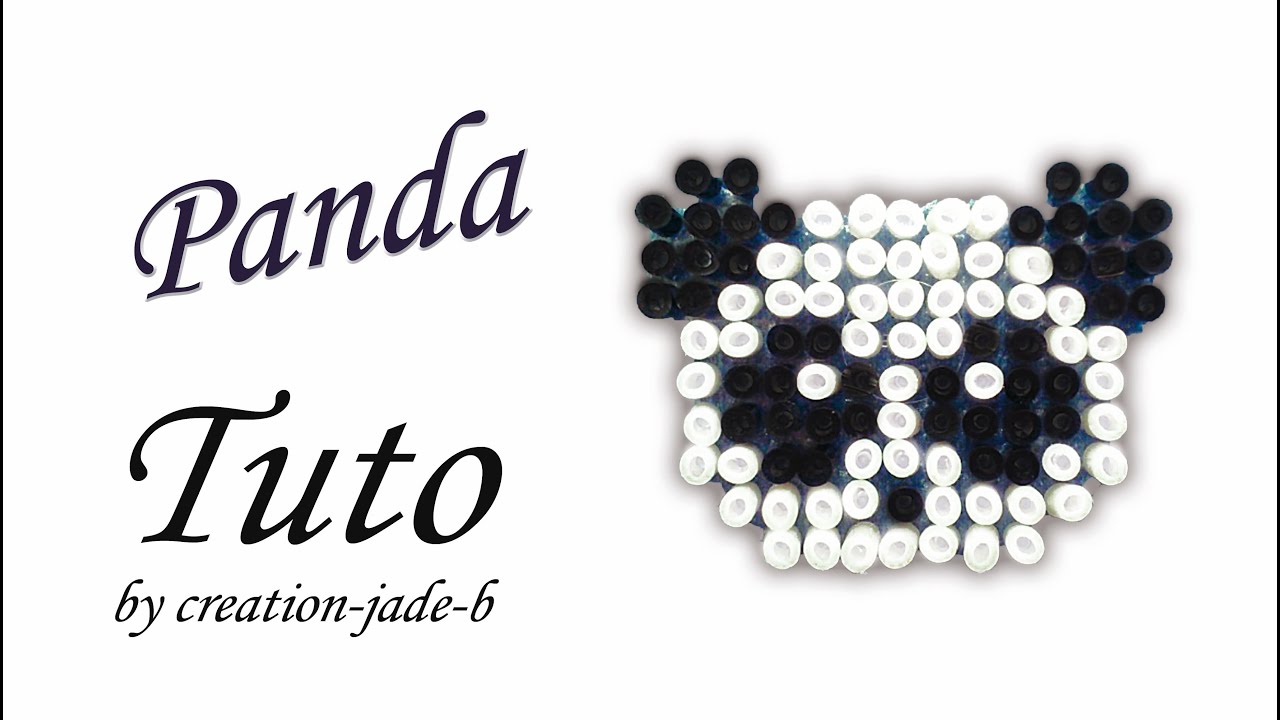 Tuto Perles à repasser (Hama) - Panda ! - YouTube