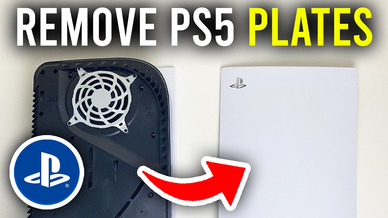How To Remove PS5 Plates - Full Guide - YouTube