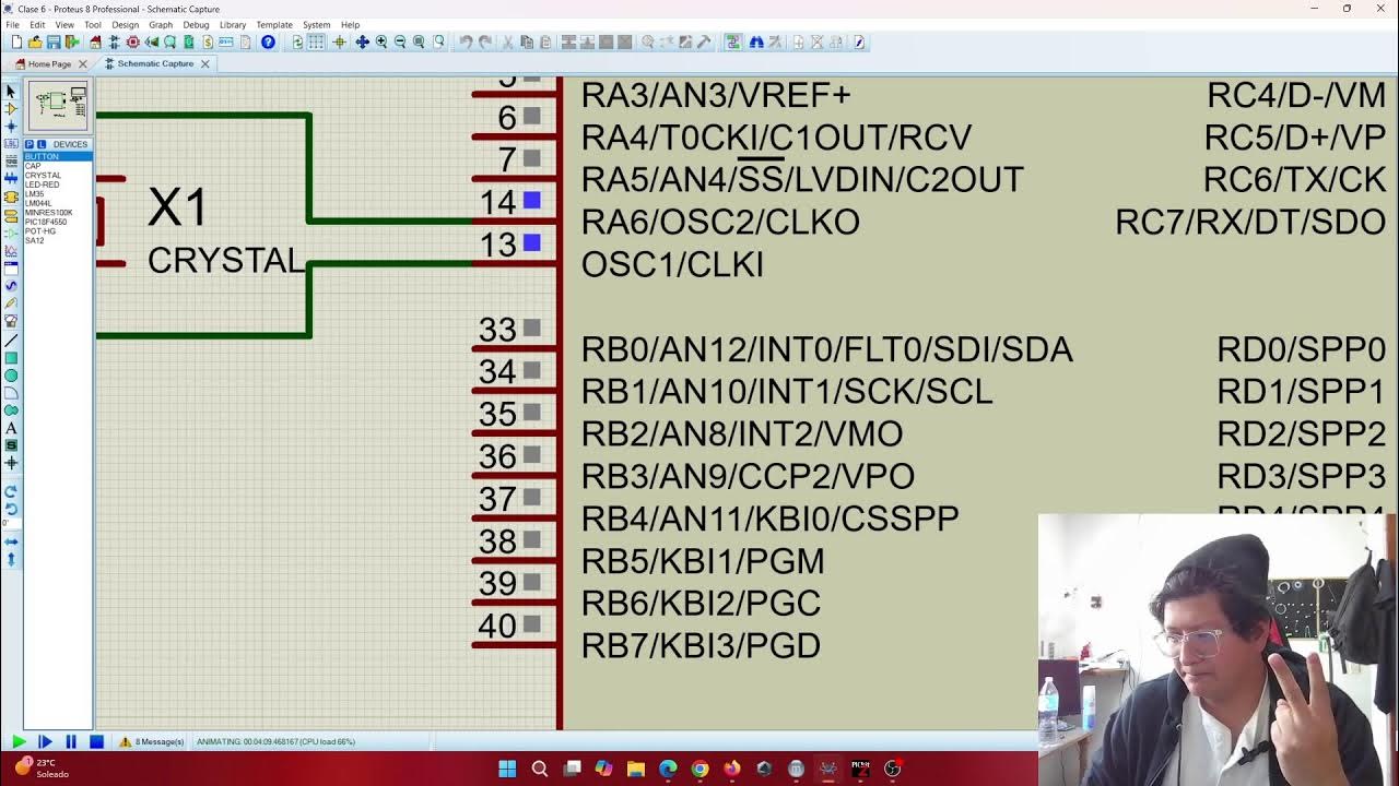 6-. Quinta clase del Curso de Microcontroladores PIC - PIC18F4550 en lenguaje BASIC - YouTube
