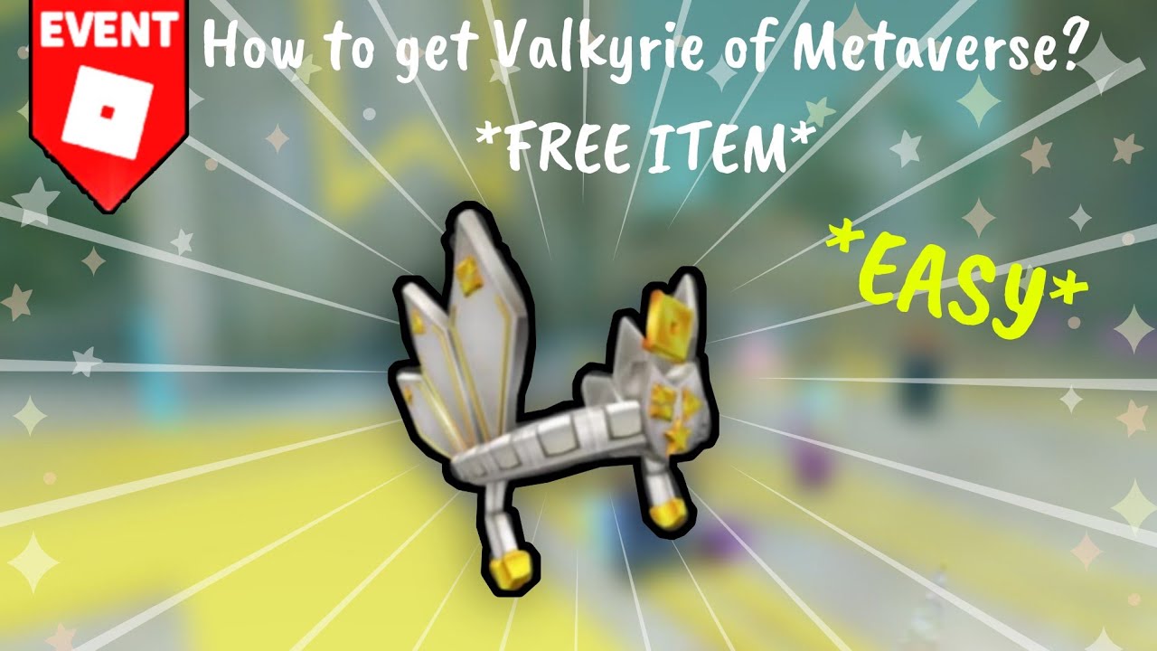 HOW TO GET THE VALKYRIE OF METAVERSE? *FREE ITEM* - YouTube