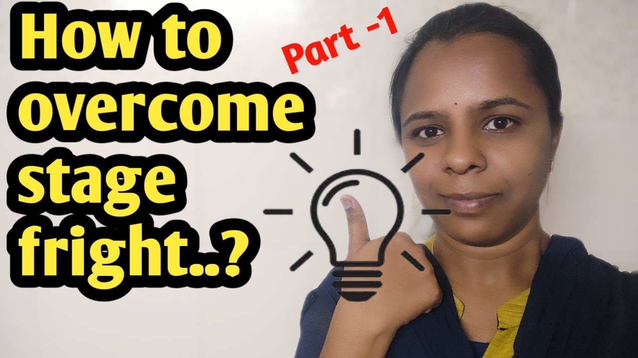 🎯How to overcome stage fright..?|🤩Tips and tricks for stage fright ...