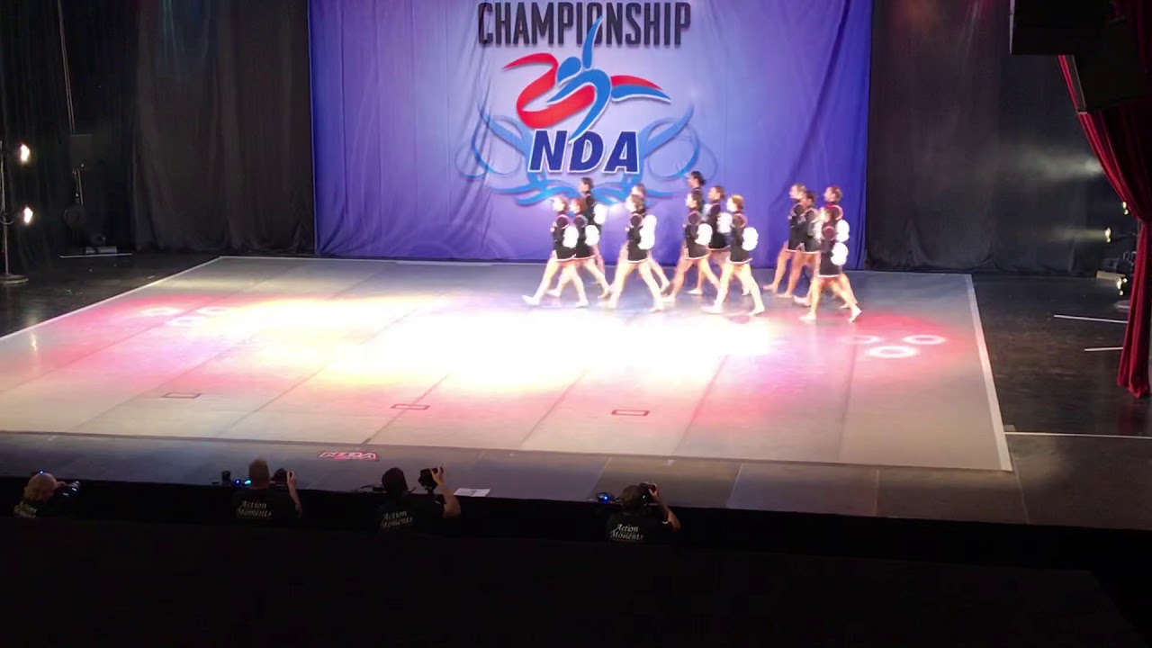 NDA Nationals 2019 Poms- Finals - YouTube