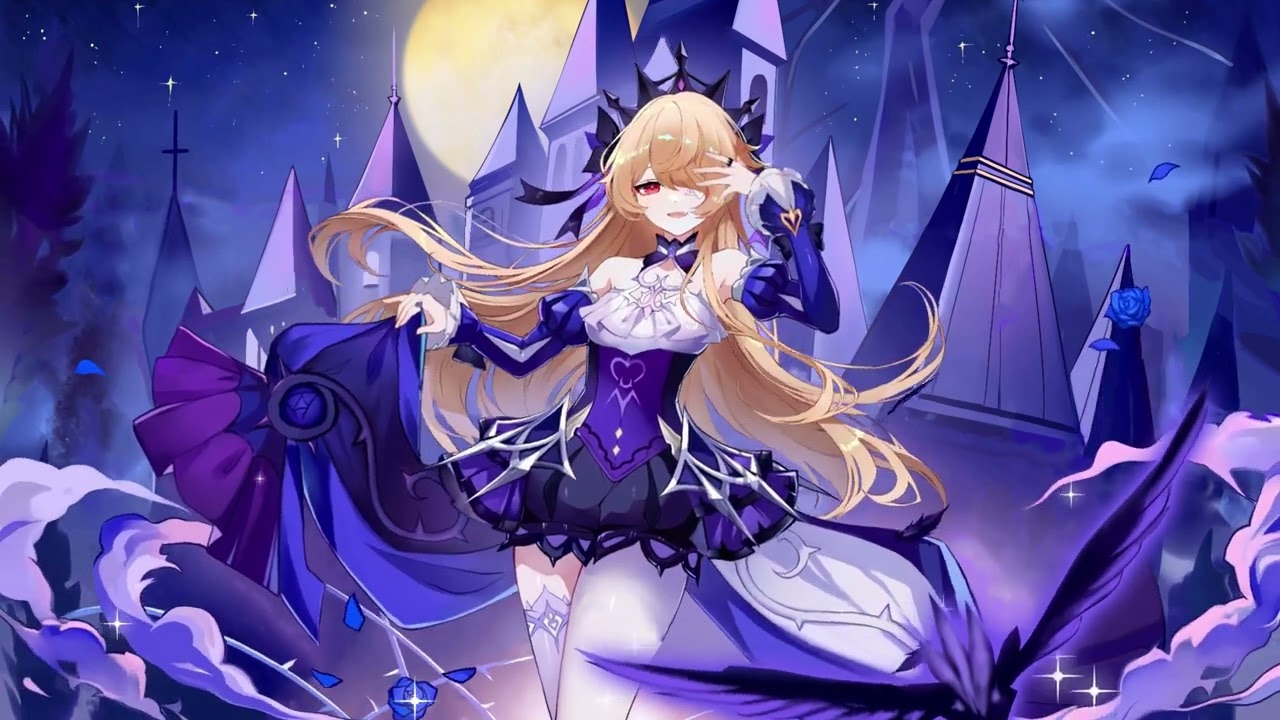 Fischl Ein Immernachtstraum Live Wallpaper Genshin Impact Youtube