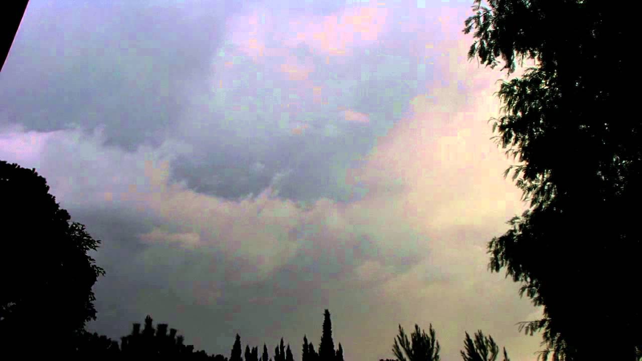 Choppy storm clouds passing overhead in timelapse V10835 - YouTube