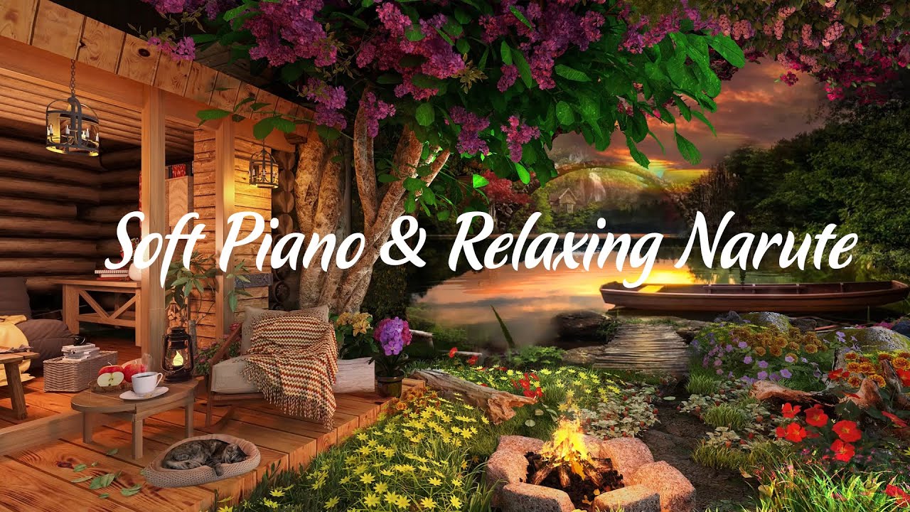 Soft Piano Music With Spring Morning Ambience 🎹 Relaxing Nature Sounds ...